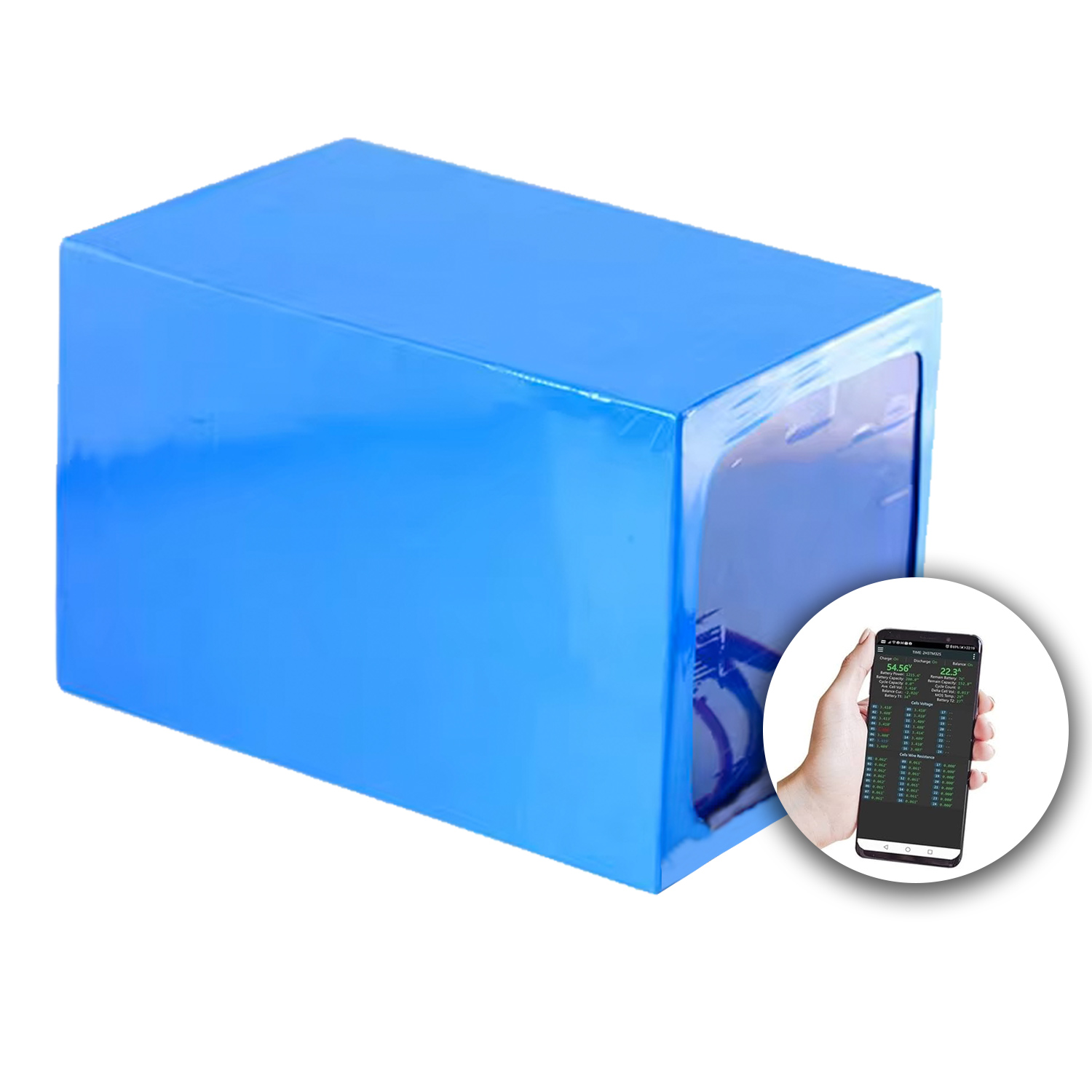 Yuki Amy Elektrikli Araba Bataryası 72 Volt 24 Amper Smart LiFePO4 ...